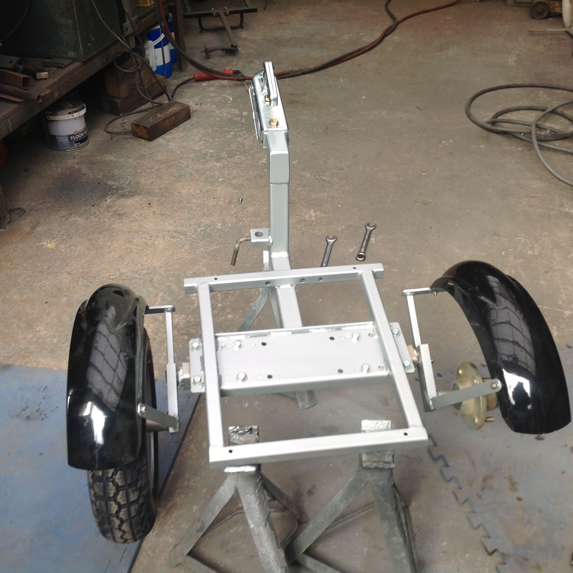 A 57 TOWING. PAV Trailers Bike Trailers